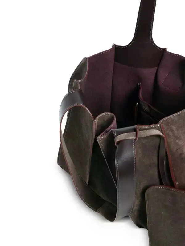 Roberto Festa Eloise Ribbed Shopping Shoulder Bag