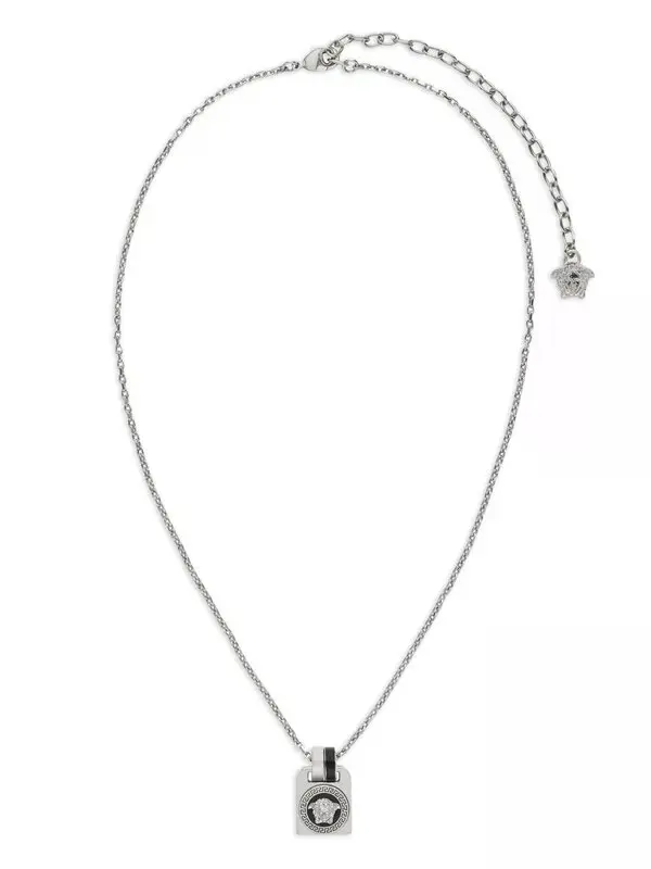 Versace Medusa Pendant Necklace - Silver