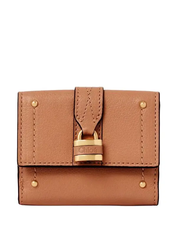 Chloé Paddington Leather Wallet - Brown