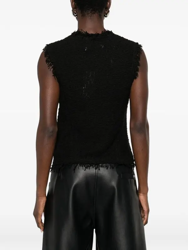 IRO PARIS Shanny Cotton Vest - Black