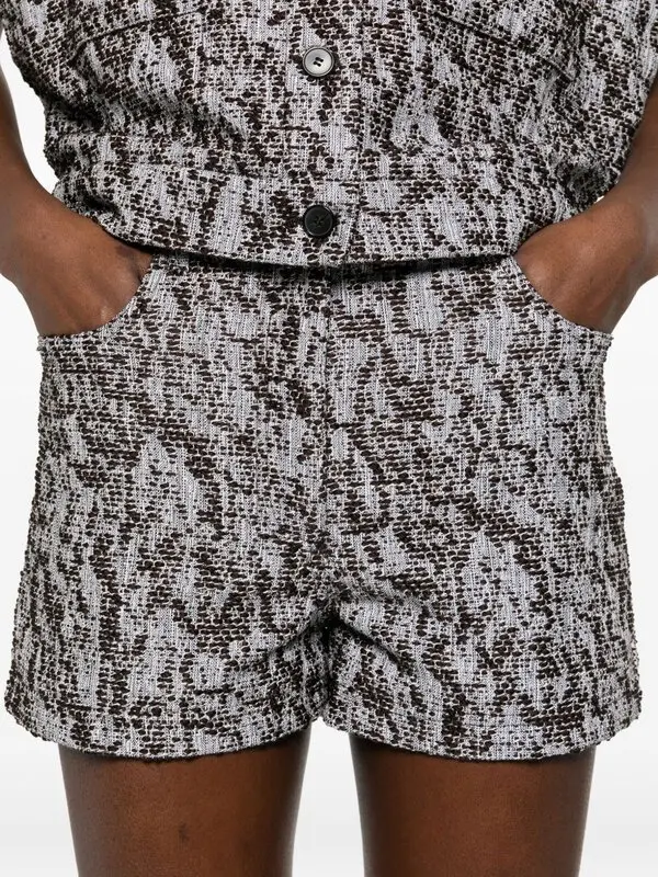IRO PARIS Edela Cotton Blend Shorts