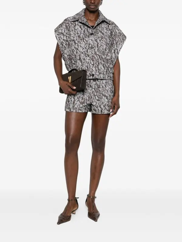 IRO PARIS Edela Cotton Blend Shorts