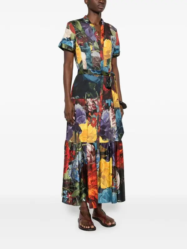 Alice + Olivia Printed Midi Dress - Multi
