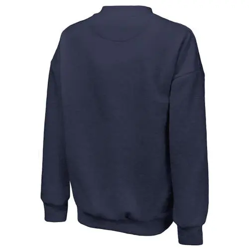 MAJESTIC THREADS Minnesota Lynx Primary Logo Drop Shoulder Tri-blend Pullover Sweatshirt