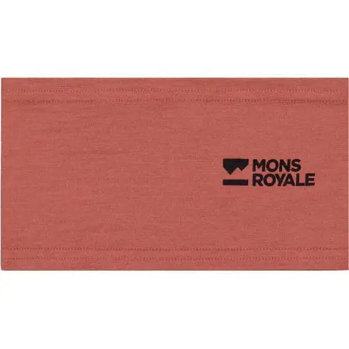MONS ROYALE Haines Merino Headband - Canyon Rose