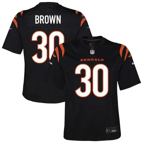 Nike Youth Chase Brown Cincinnati Bengals Youth - Black