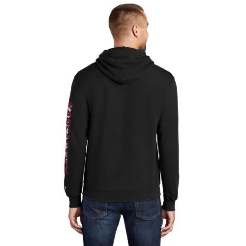 STARTER Kansas City Chiefs Wordmark Logo Pullover Hoodie