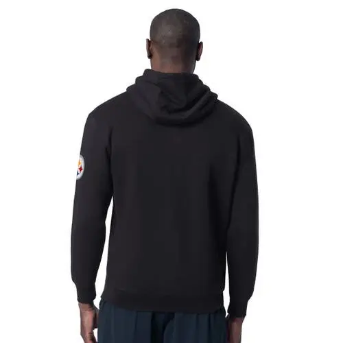 STARTER Pittsburgh Steelers Thursday Night Gridiron Hoodie - Black