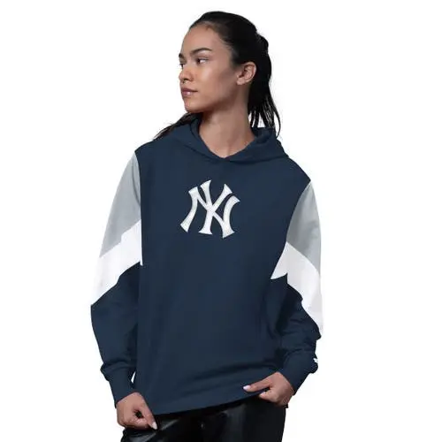 STARTER New York Yankees Scrimmage Pullover Hoodie
