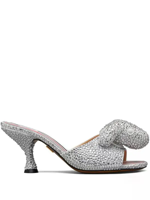 Thom Browne Embellished Dog Detail Mules