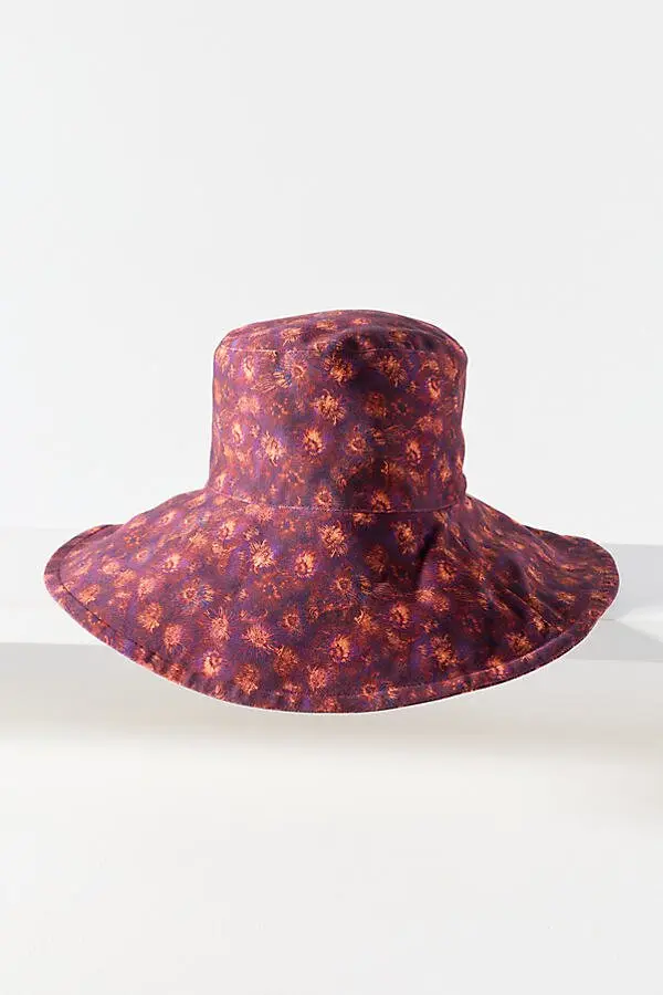 ROMUALDA Anemona Bucket Hat - Burgundy