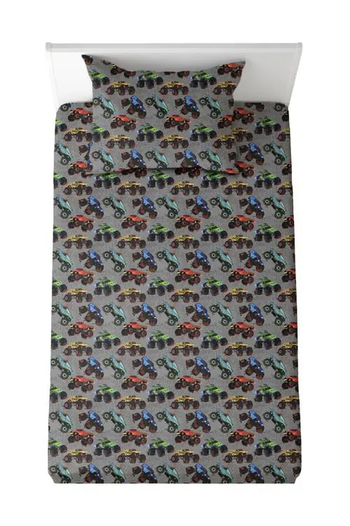 FLETCH Monster Jammies Twin Sheet Set