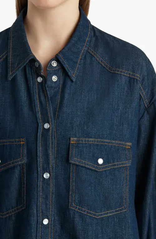 Khaite Grenon Western Chambray Shirt - Benson