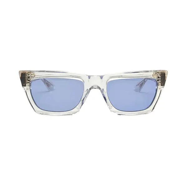 Chrome Hearts Crystal/iris Sunglasses - White