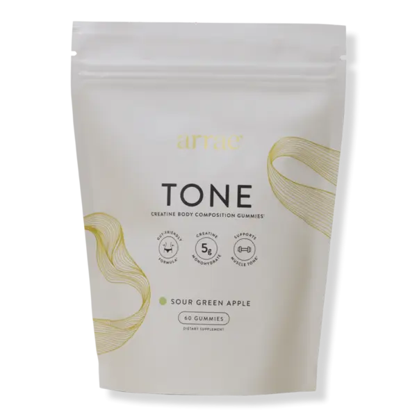 ARRAE Tone: Creatine Body Composition Sour Green Apple Gummies - One-color