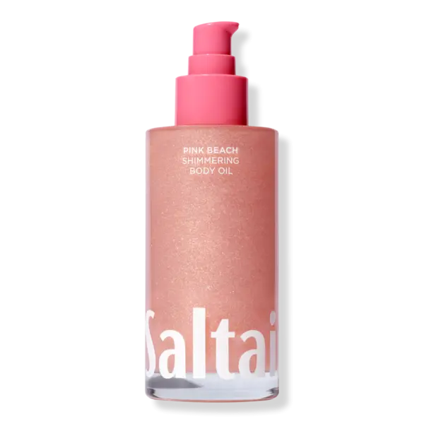 SALTAIR Shimmering Body Oil With Squalane Pink Beach - One-color