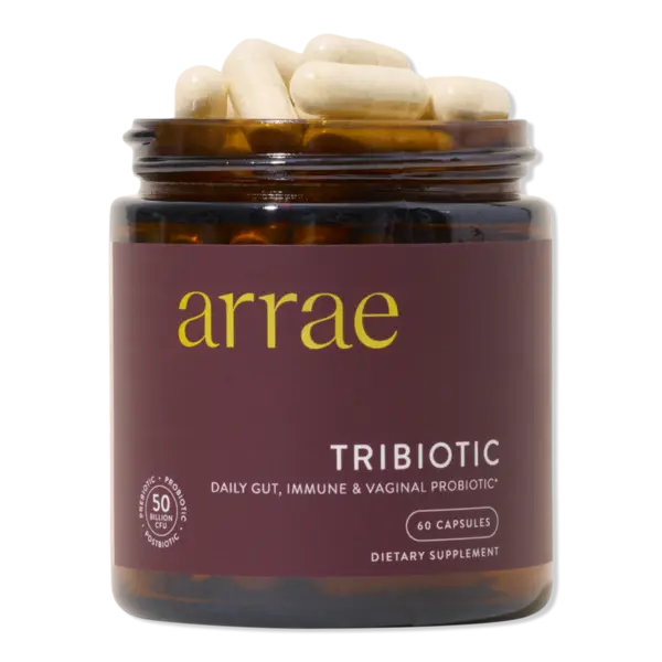 ARRAE Tribiotic: Daily Gut, Skin, And Vaginal Support Capsules - One-color