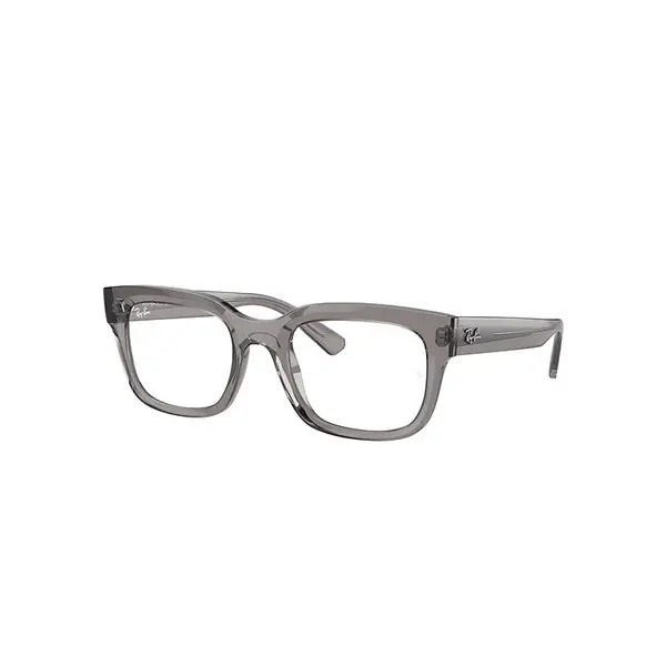 Ray-ban Chad Optics Bio-based Eyeglasses Frame With Clear Lenses - Transparent Grey