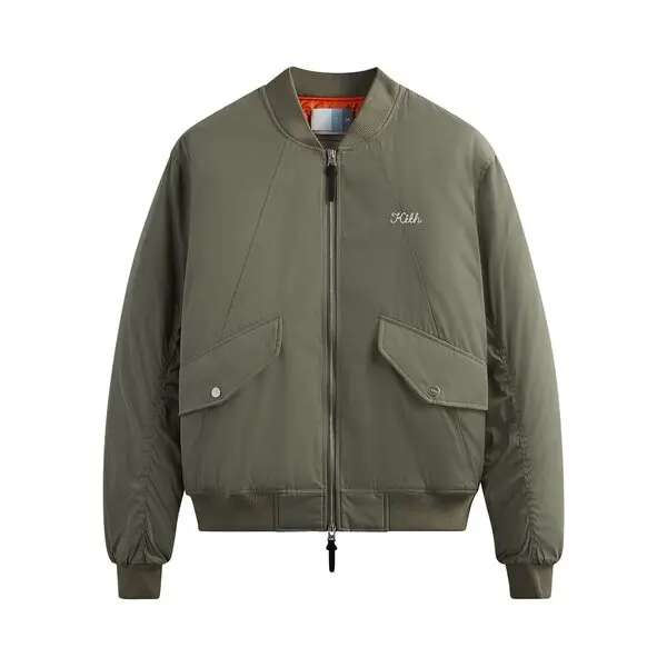 Kith Dumont Flight Bomber Jacket - Green