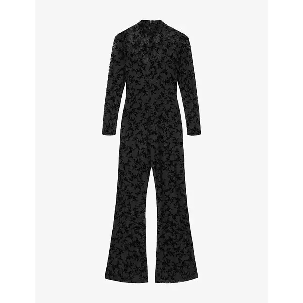 ALLSAINTS Rylee Flared-leg Catsuit - Black