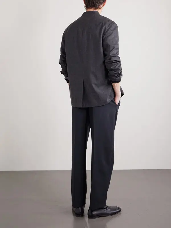 LARDINI Pavice Straight-leg Cotton Trousers