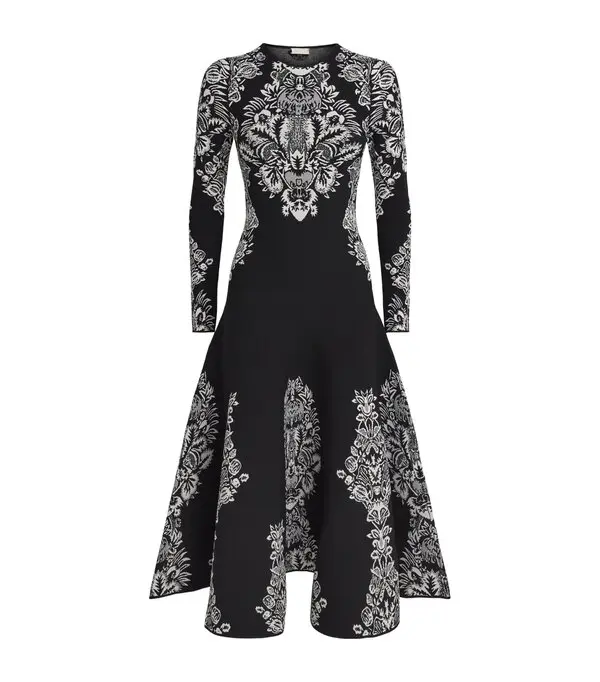 Ulla Johnson Jacquard Callista Midi Dress