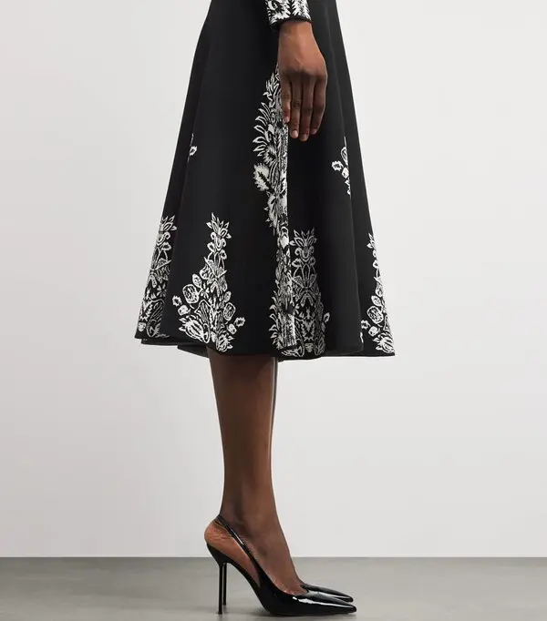 Ulla Johnson Jacquard Callista Midi Dress