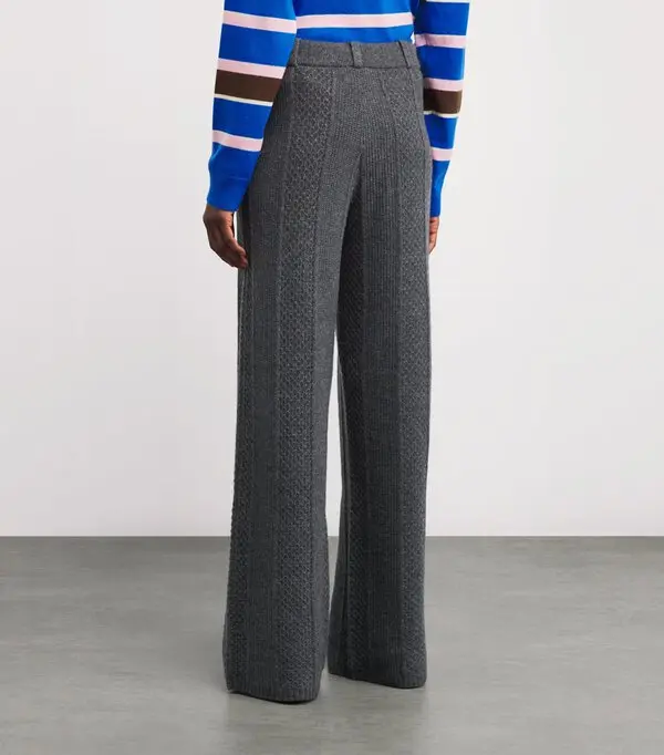Guest In Residence Wool-cashmere Tailored Trousers