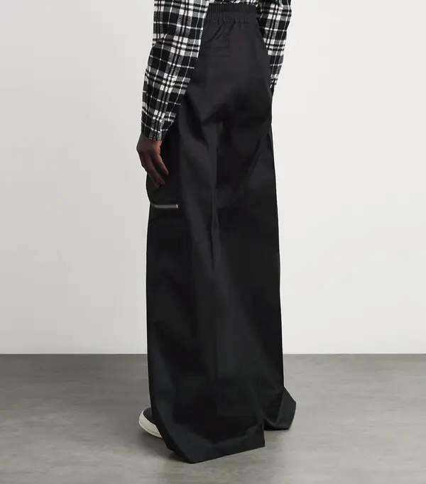 Rick Owens Cotton Heizer Belas Cargo Trousers