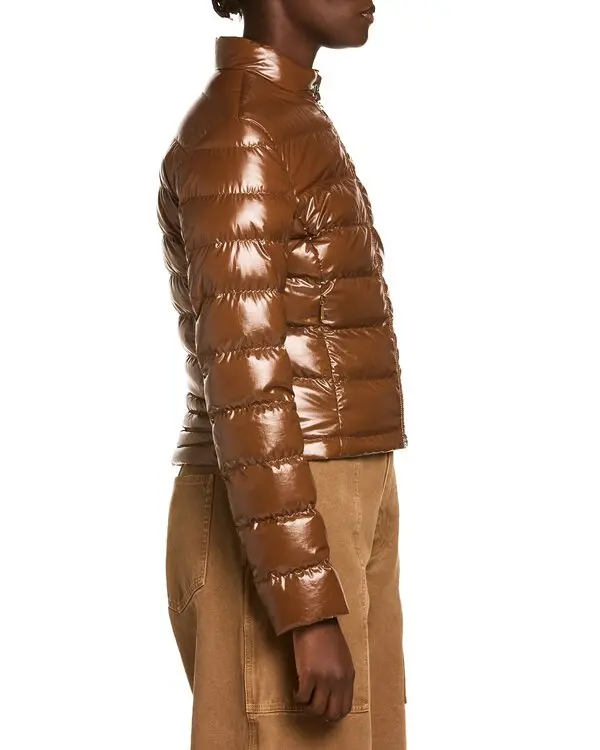 Moncler Papillon Down Puffer Jacket - Open Brown