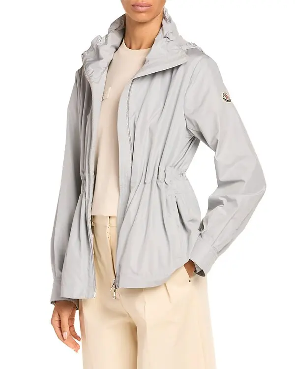 Moncler Enette Short Parka - Medium Blue