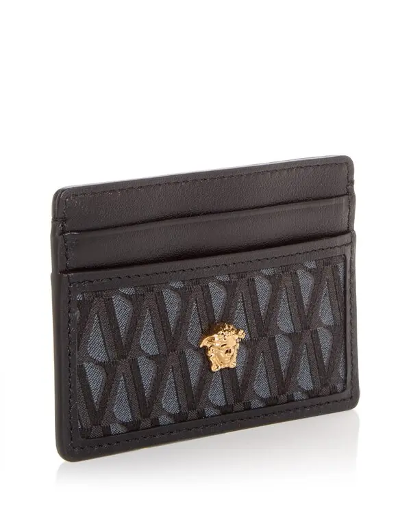 Versace Jacquard Bi-fold Wallet