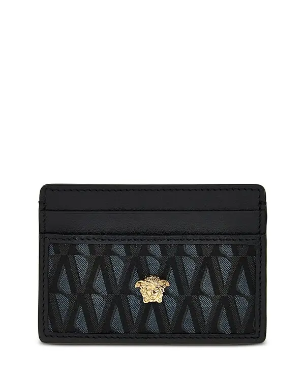Versace Biggie Card Case - Black