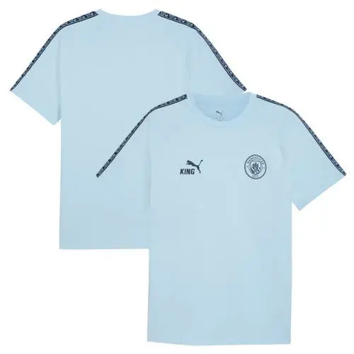 PUMA Manchester City King T-shirt - Light Blue