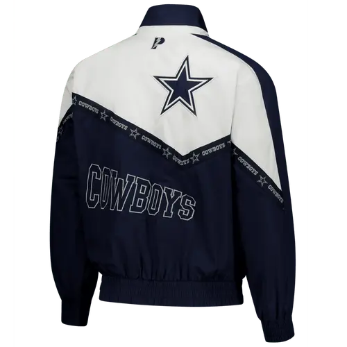 PRO PLAYER Dallas Cowboys Tape Ii Lightweight Full-zip Jacket