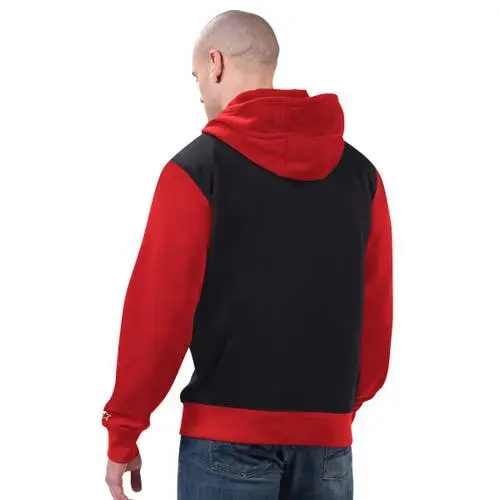 STARTER San Francisco 49ers Thursday Night Gridiron Full-zip Hoodie - Black