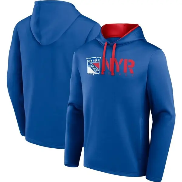 LOGO ATHLETIC New York Rangers Head Start Pullover Hoodie
