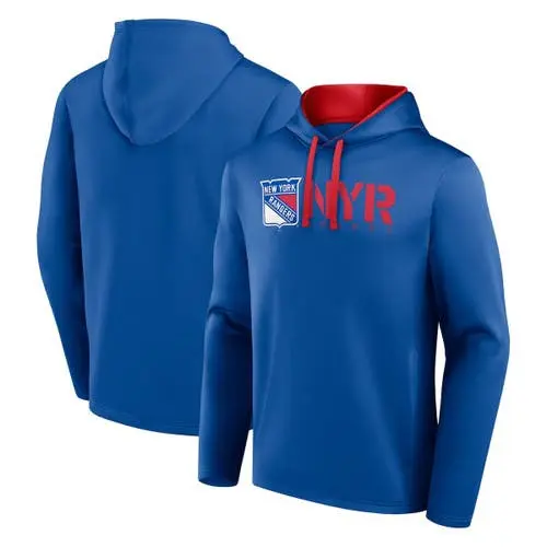LOGO ATHLETIC New York Rangers Head Start Pullover Hoodie