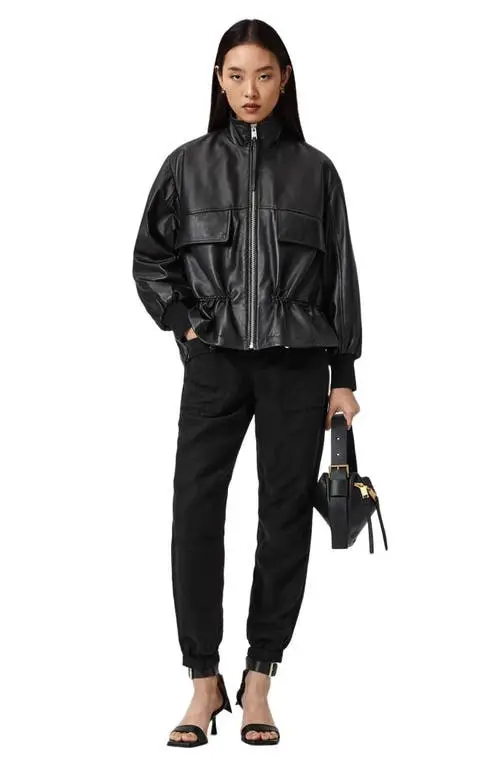 ALLSAINTS Val Twill Cargo Pants - Black