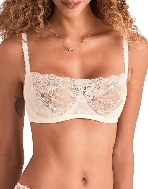 ADORE ME Pamela Unlined Balconette Bra - White