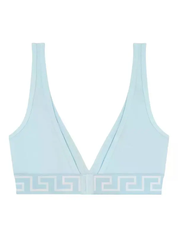 Versace Greca-border Triangle Bralette
