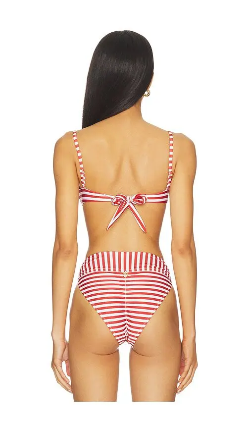 BANANHOT Chess Bustier Bikini Top