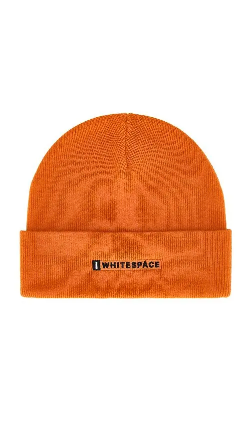 WHITESPACE Cashmere Knit Beanie - Orange