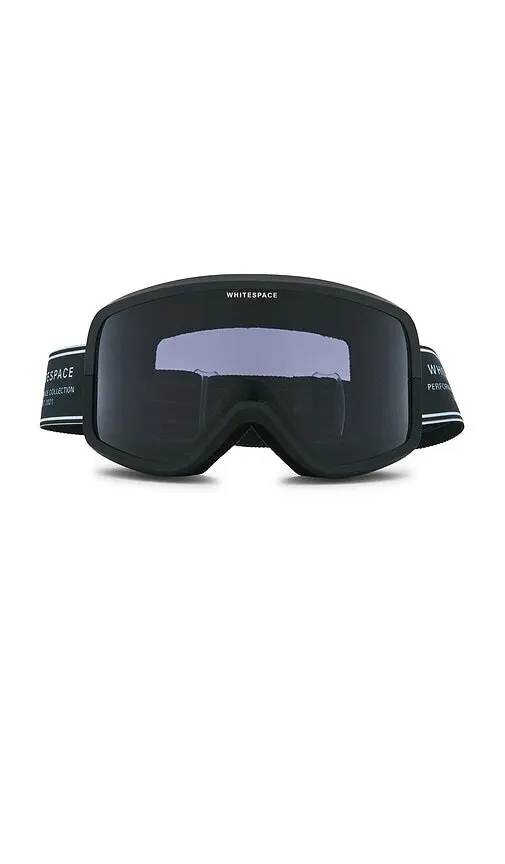 WHITESPACE Dual Tone Goggle - Black Smoke Lens