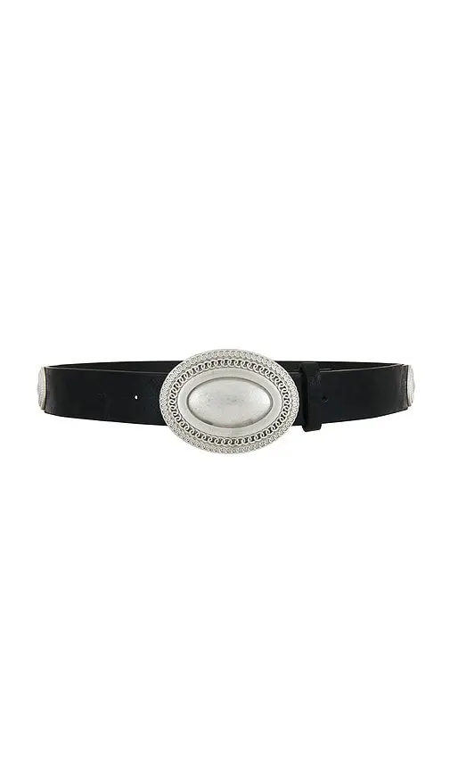 LOVERS AND FRIENDS Lila Belt - Black & Silver