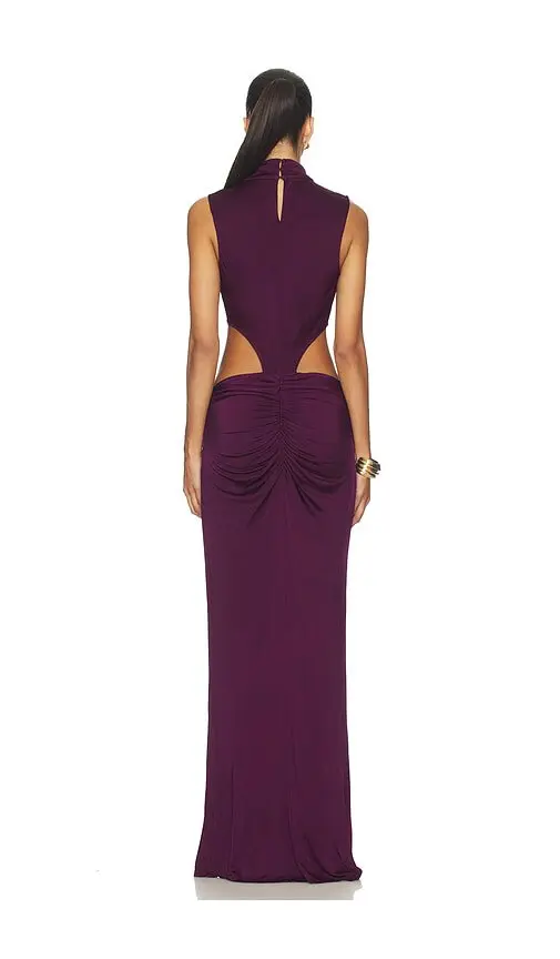 Nbd The Mohini Gown - Plum
