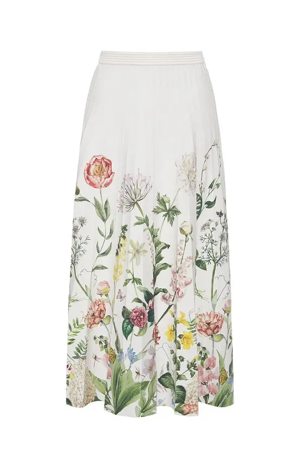 Cara Cara Tavira Midi Skirt - Bloomsfield Ivory