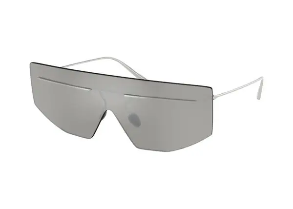 Prada Shield Sunglasses - Silver (pr_b55s_1bc60n_40mm)