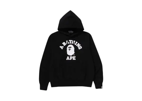 A BATHING APE Classic College Pullover Hoodie