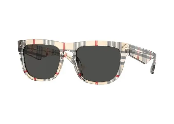 Burberry Vintage Check Square Sunglasses - Multicolor